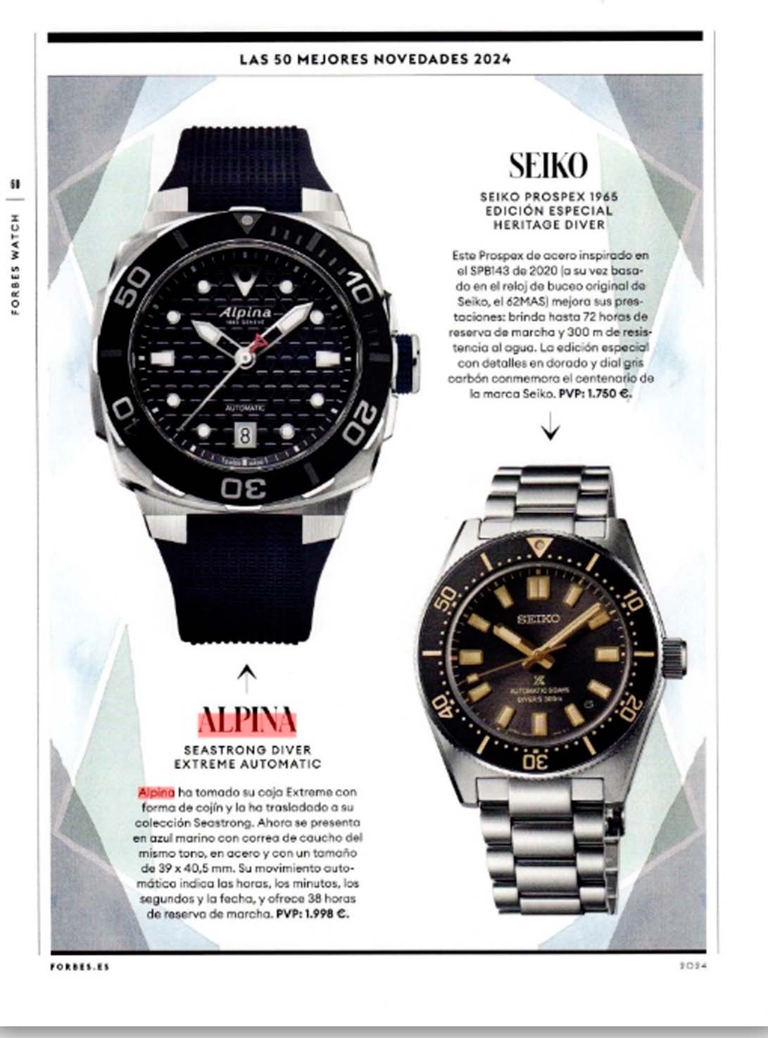 Forbes watches 2025 - Emblem